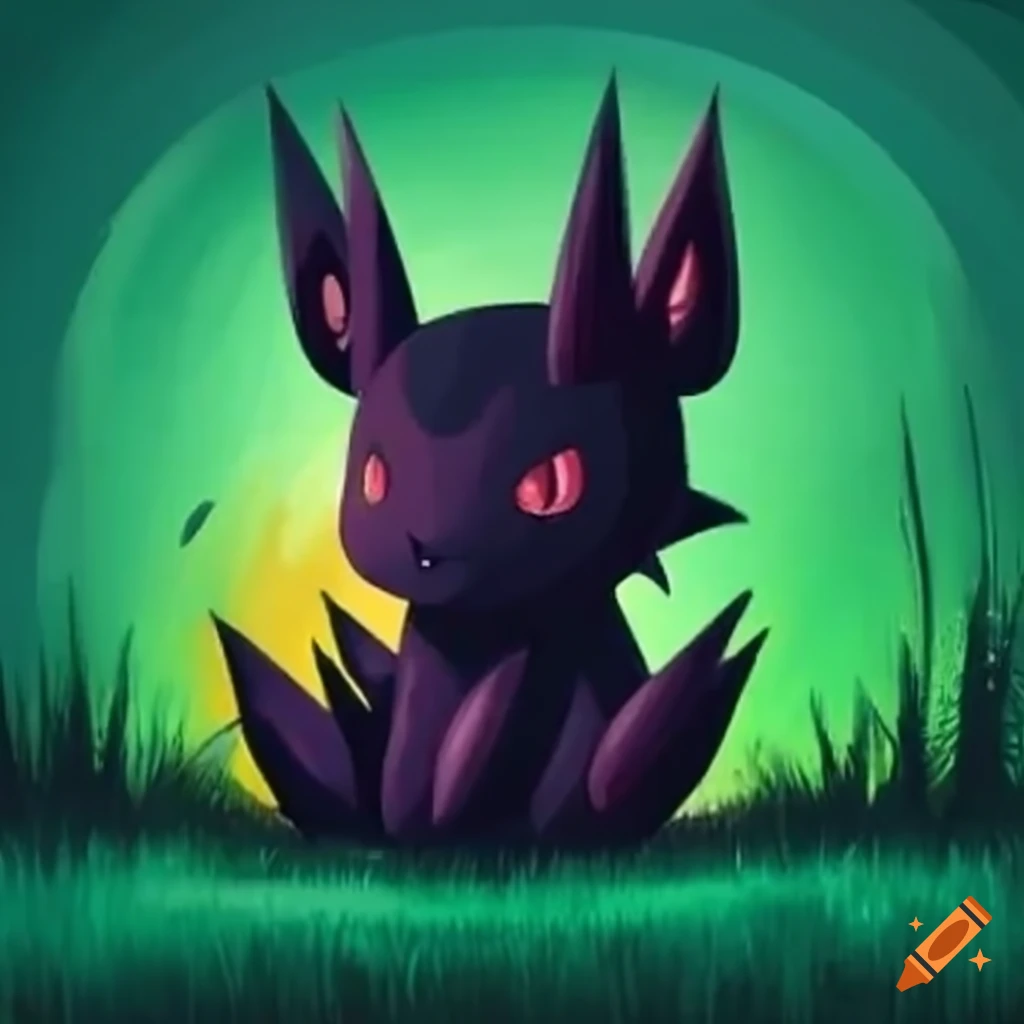 New grass and dark pokemon on Craiyon