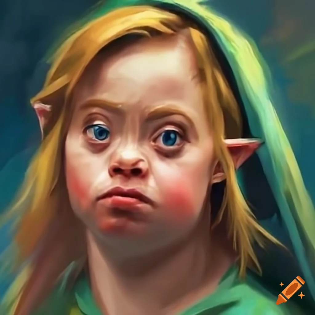 Character inspired by link from the legend of zelda on Craiyon