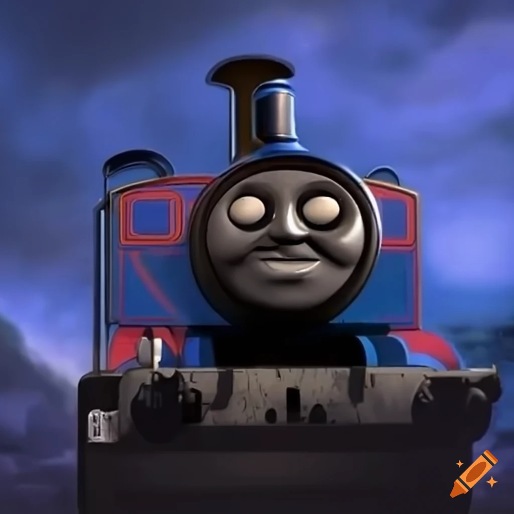 Thomas the tank engine on Craiyon