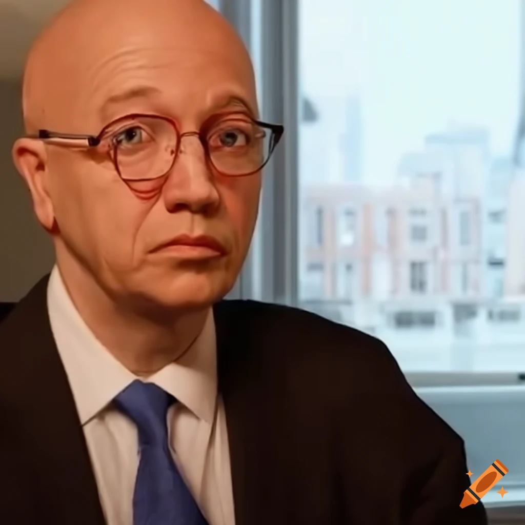 Journalist caricature as a soy wojak for new york post on Craiyon