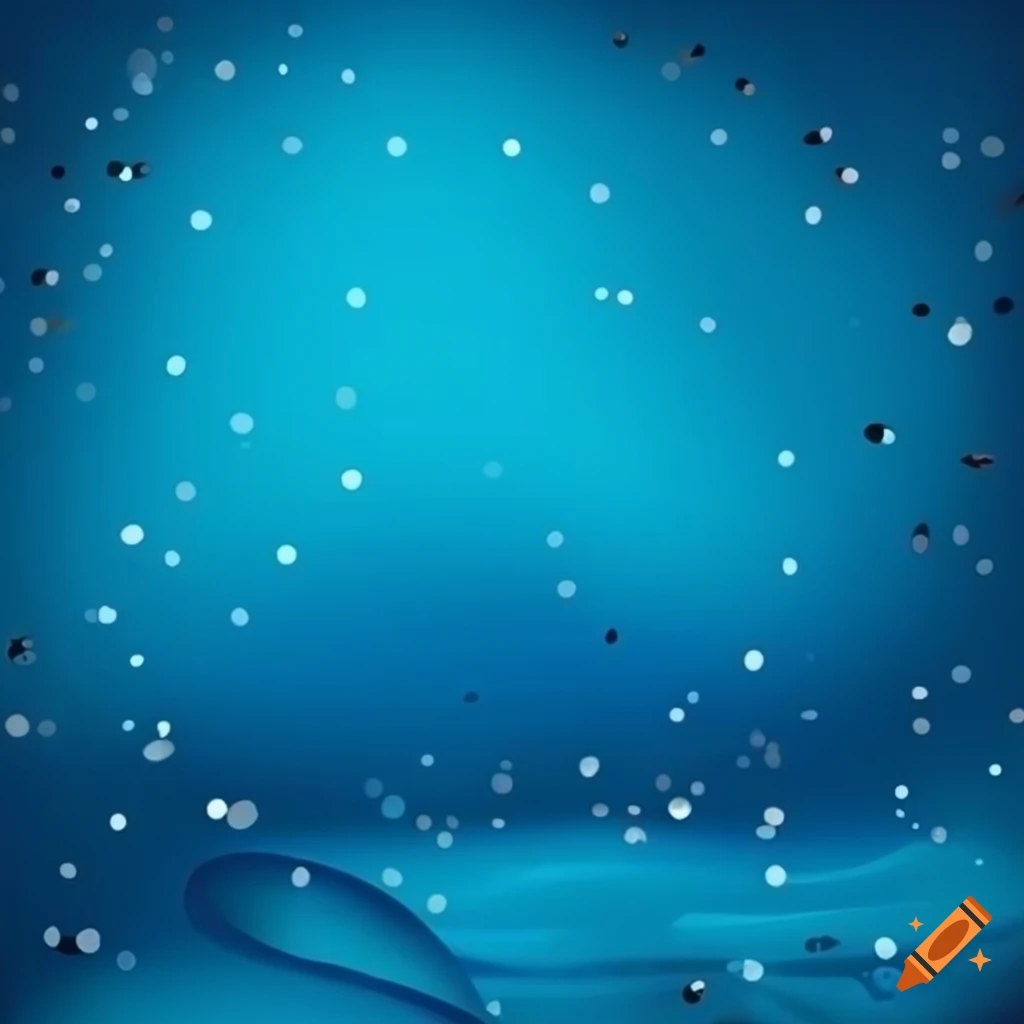 Blue birthday party invitation background on Craiyon