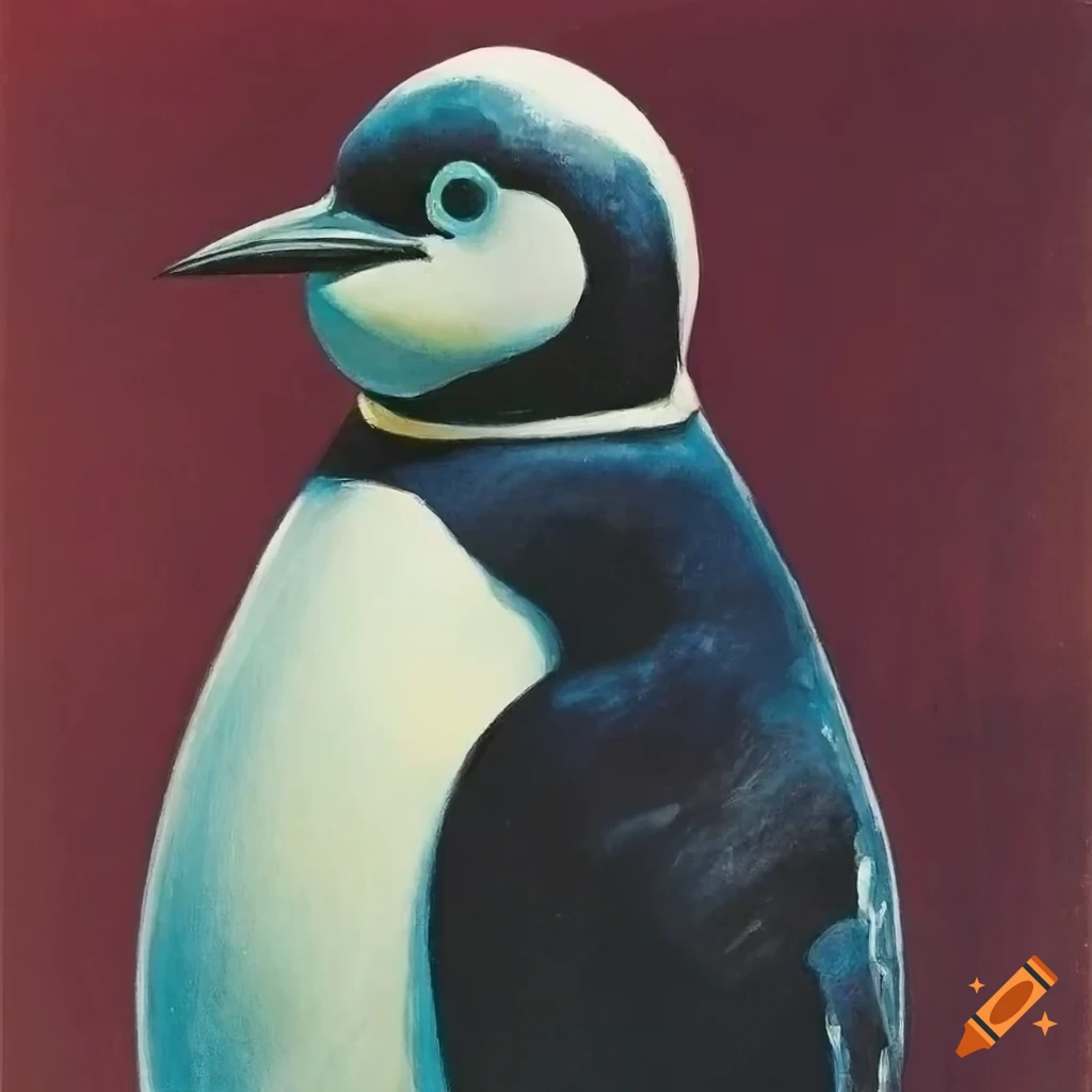 Penguin resembling Star Fox depicted in a vintage poster by Norman ...