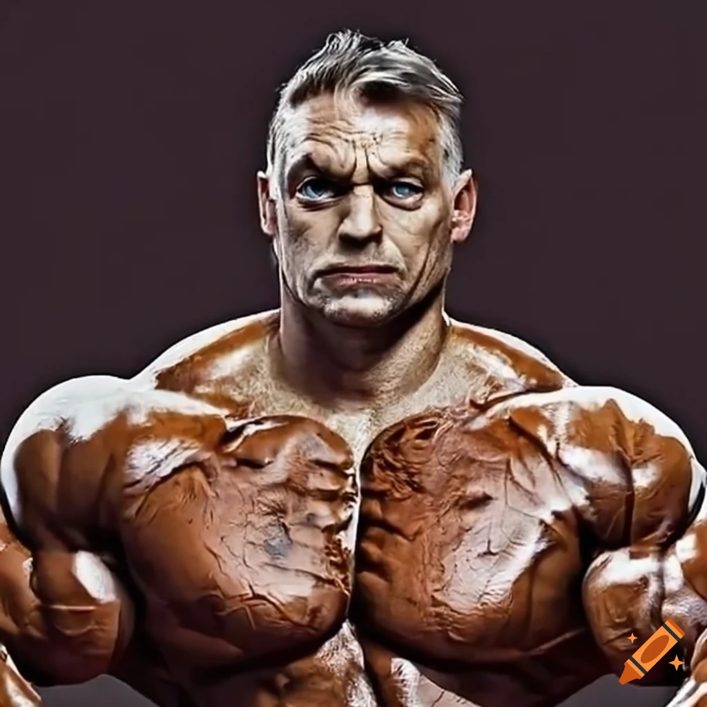 Viktor orbán bodybuilder on Craiyon
