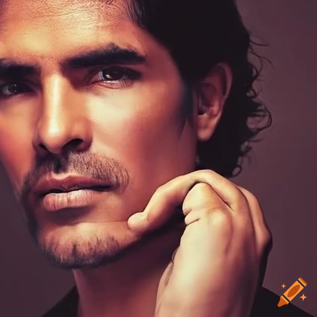 Eduardo verástegui holding hands with yadee blair on Craiyon