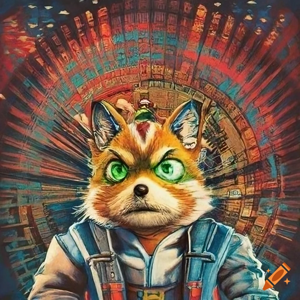 Space opera poster with intricate details and vintage style on Craiyon