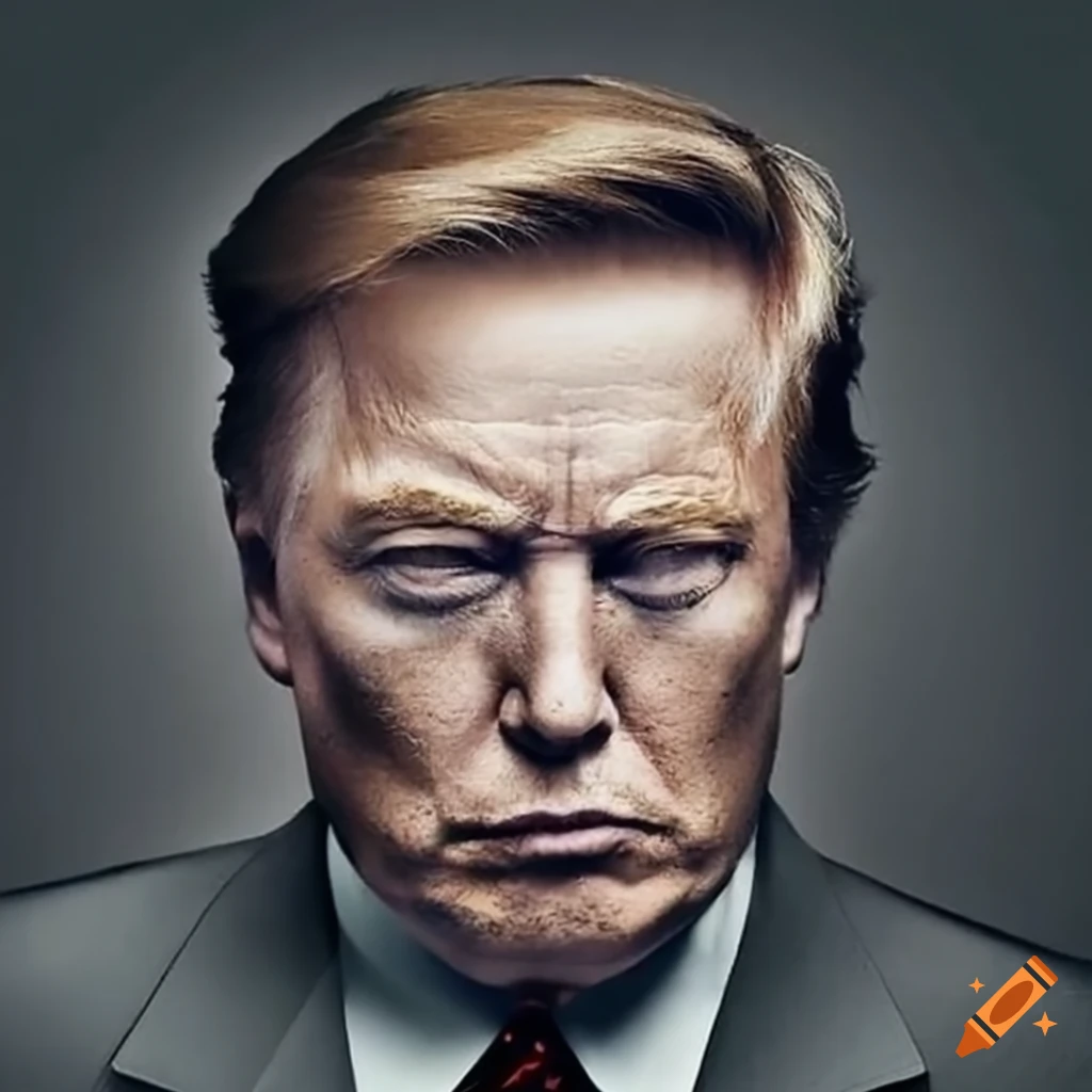 Person resembling a mix of elon musk and donald trump on Craiyon