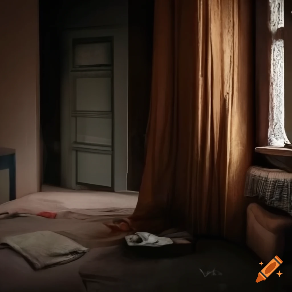 Small and humble room on Craiyon