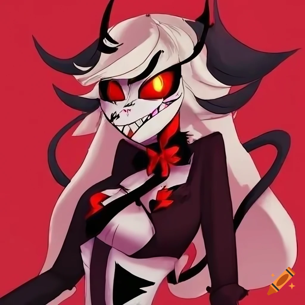 Female Demon Character From Hazbin Hotel On Craiyon