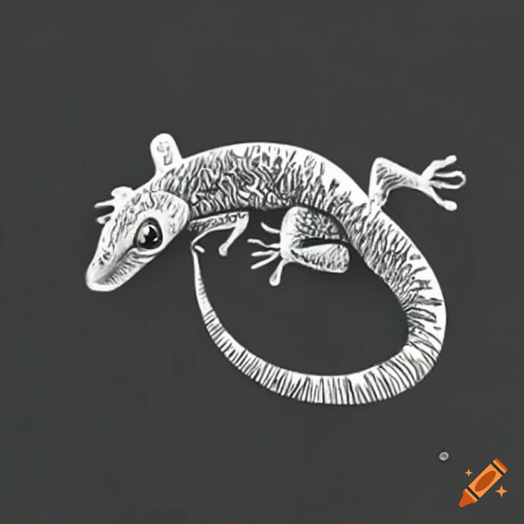 Invisible gecko on Craiyon