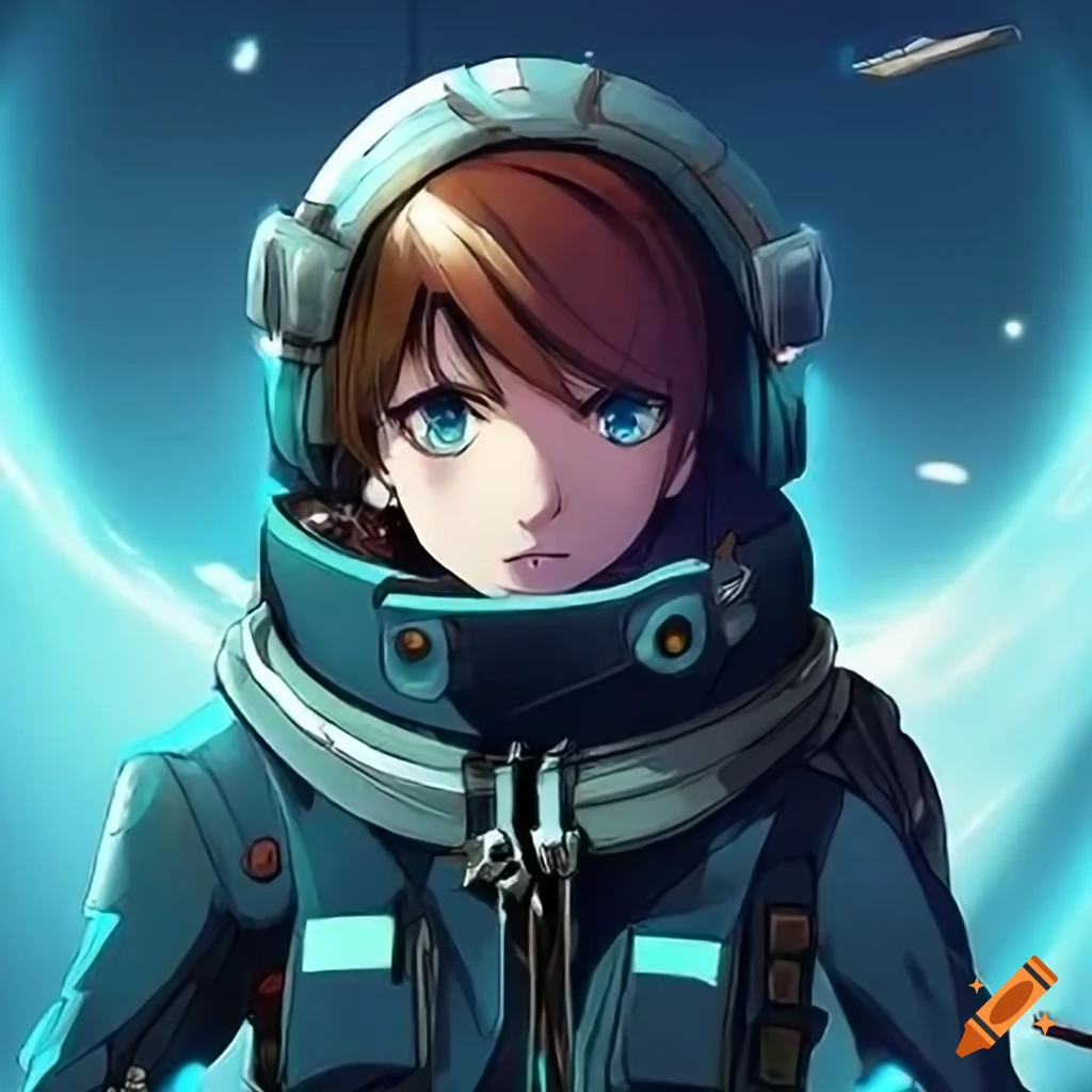 Anime space ship pilot on Craiyon