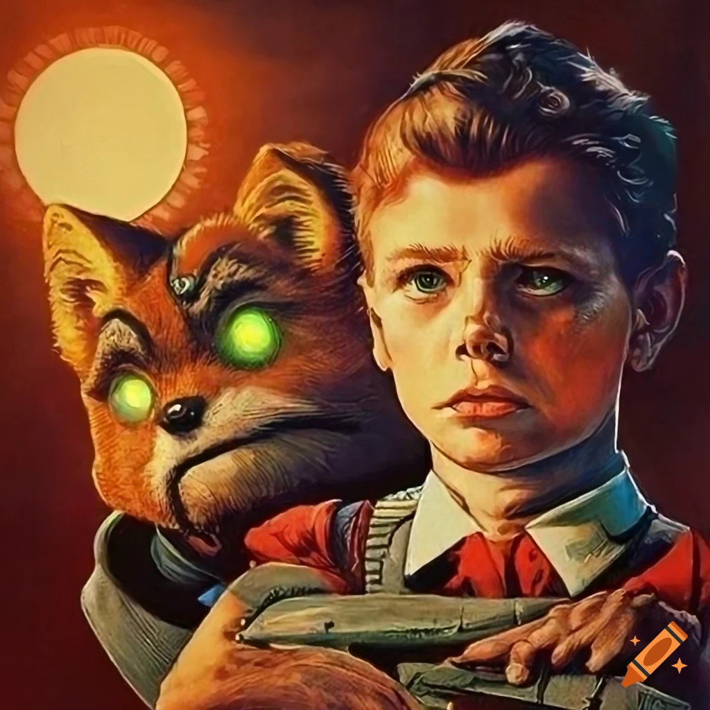 Intricate Vintage Star Fox Poster Inspired By James Gurney And Norman Rockwell On Craiyon