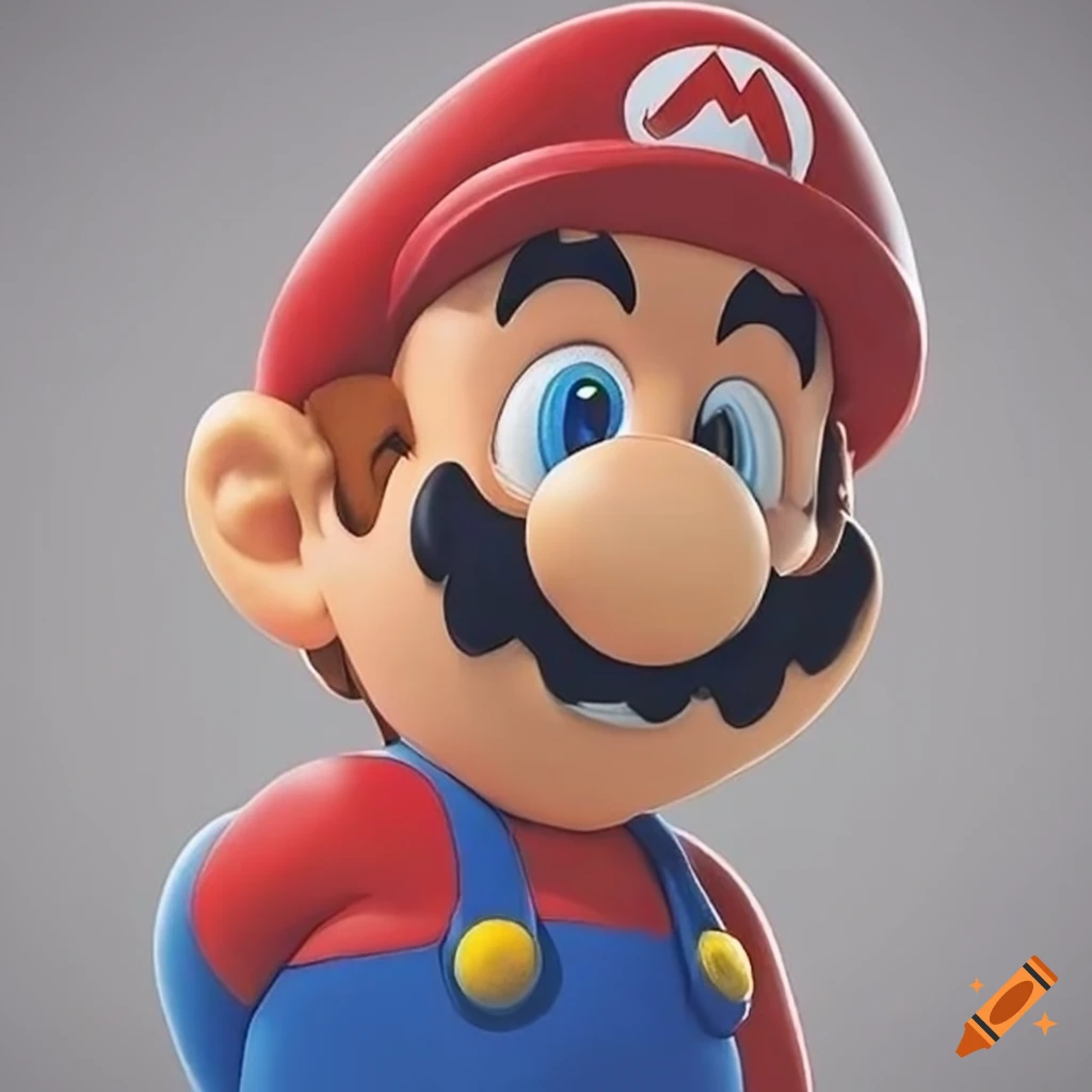 Mario character on Craiyon