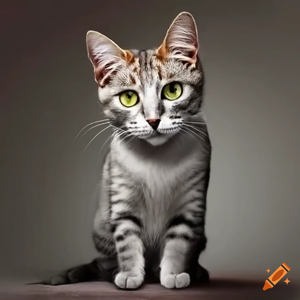 The most polite cat on Craiyon