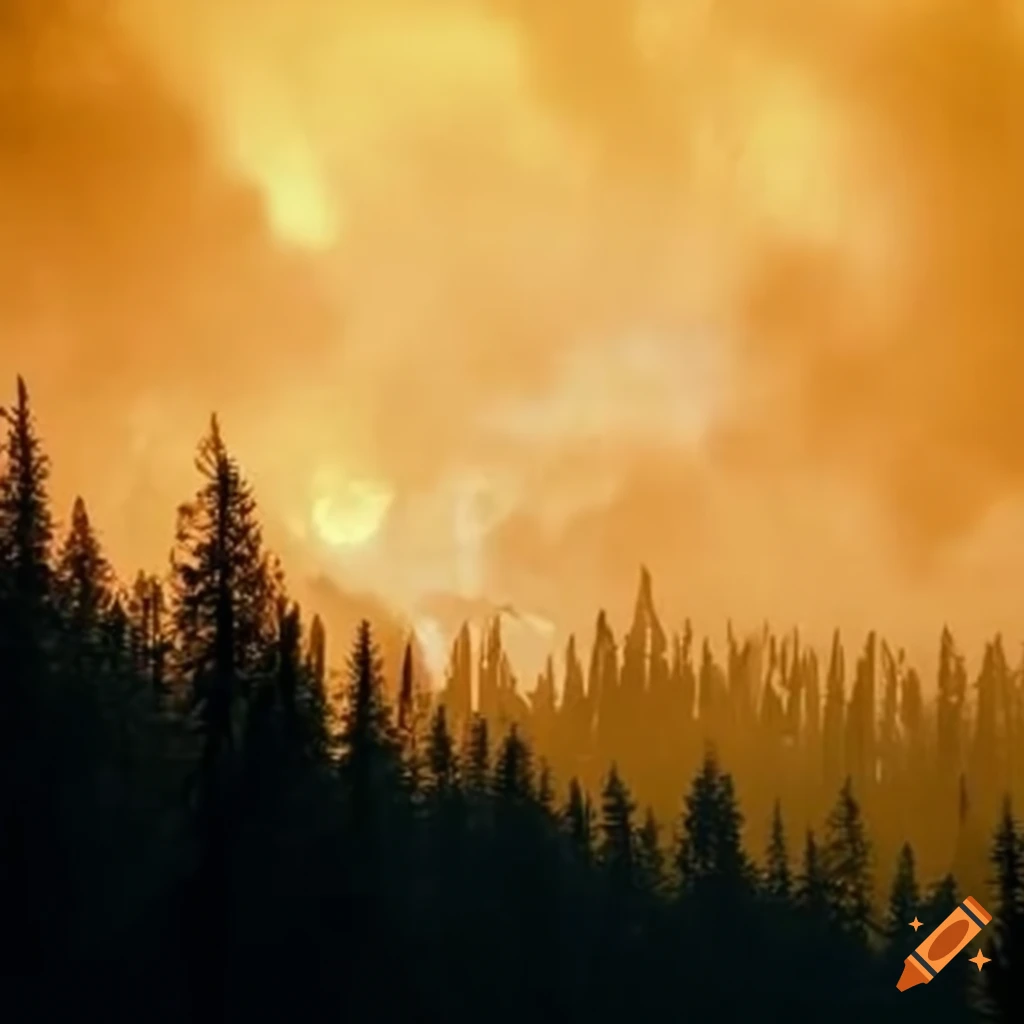 Climate change impact on extreme weather events on Craiyon