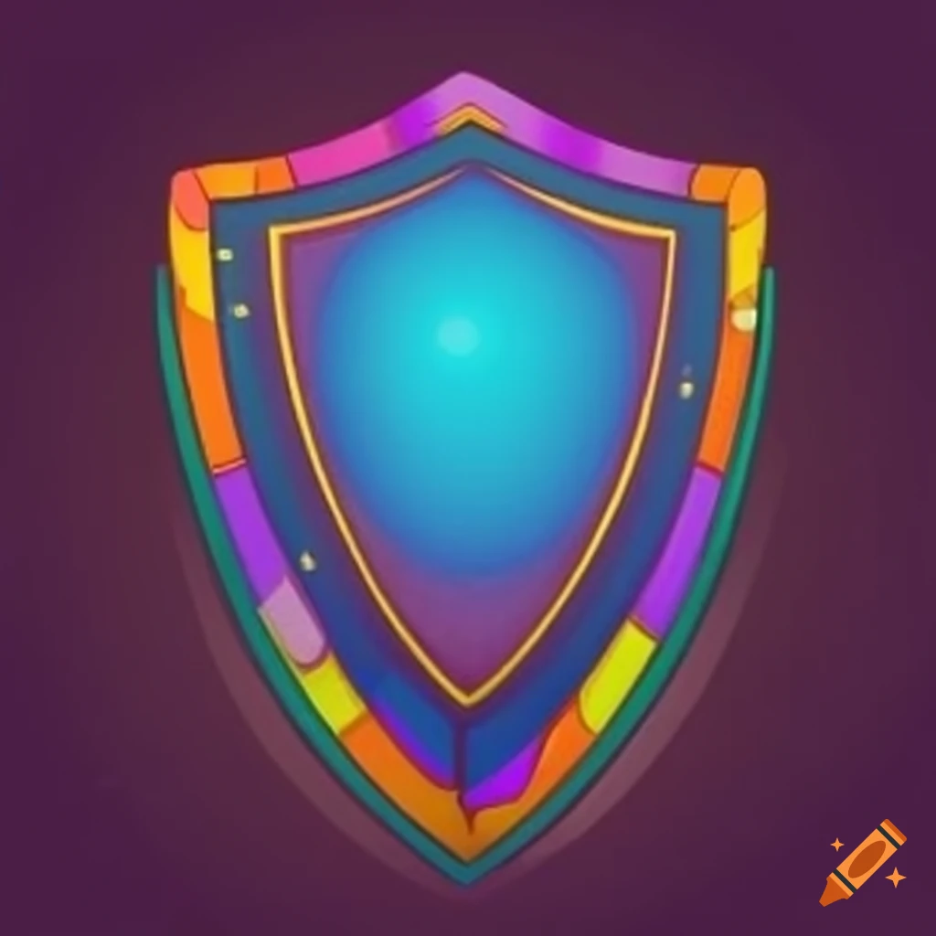 Shield with the writing fortifynet on Craiyon