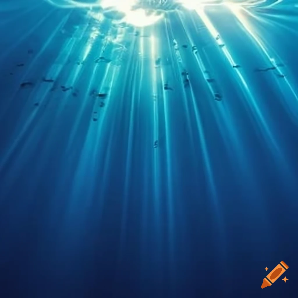 Illustration of rays on Craiyon