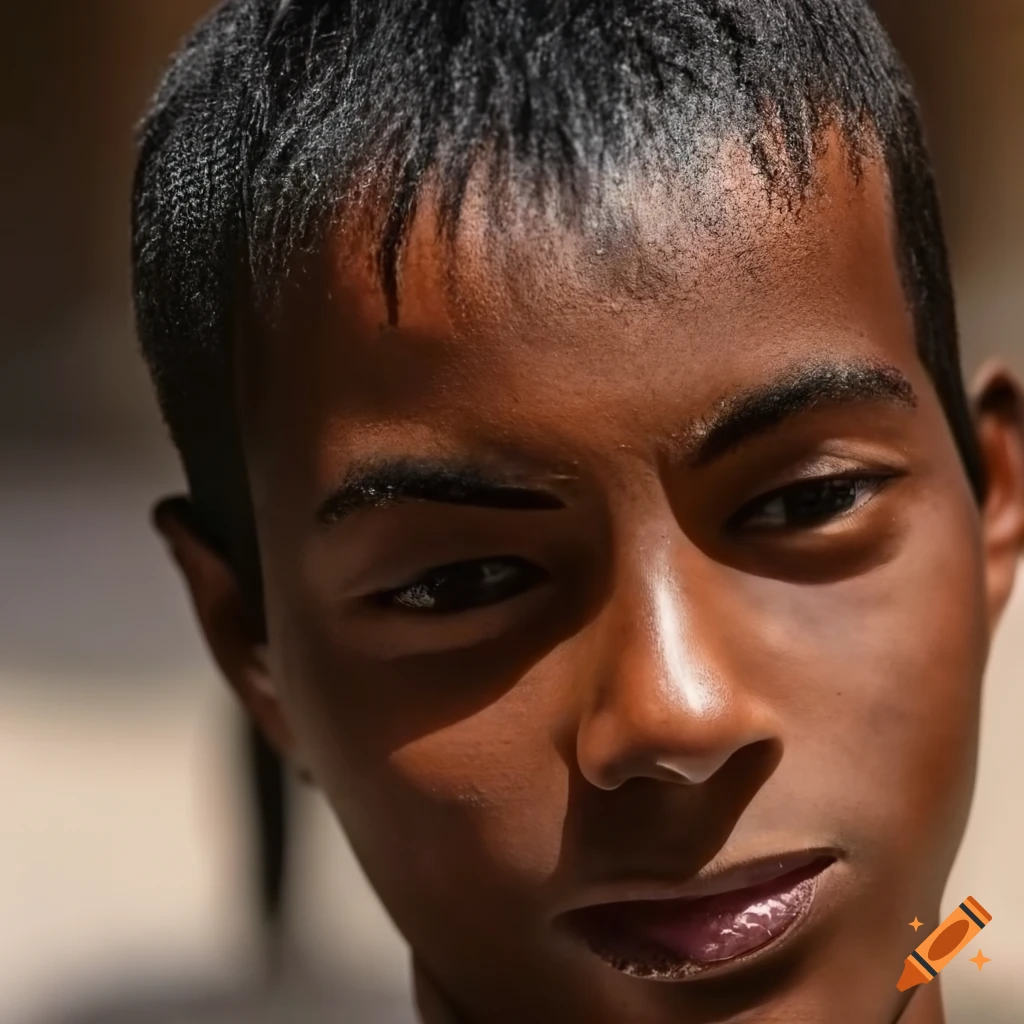 Group of men with Arabic features in a mosque courtyard on a sunny day ...