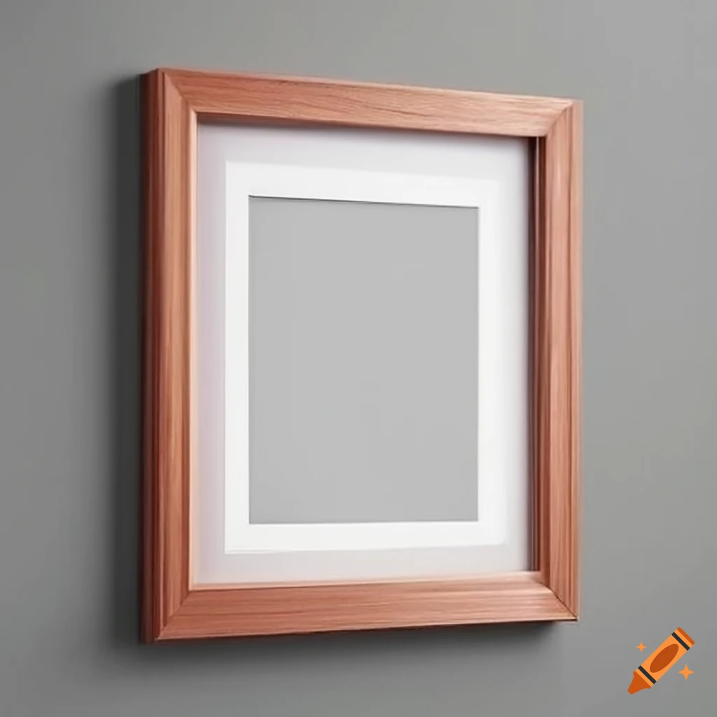 Modern picture frame on Craiyon