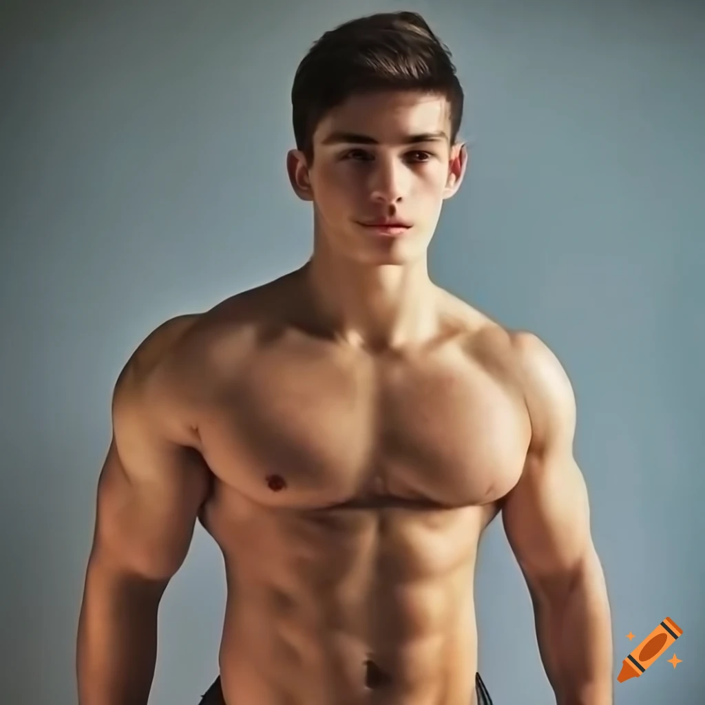 Caucasian Male Wrestler With Tan Skin And Hazel Eyes On Craiyon