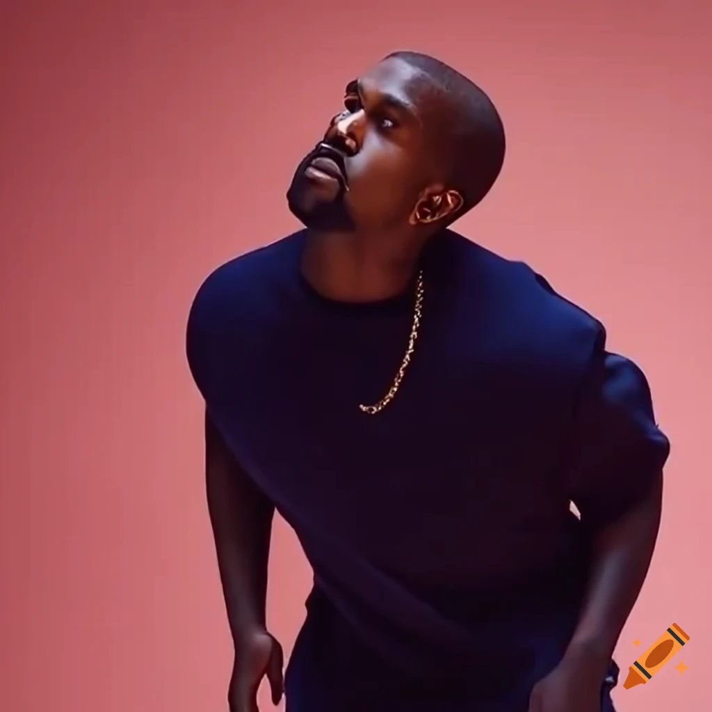 Kanye west dancing on Craiyon