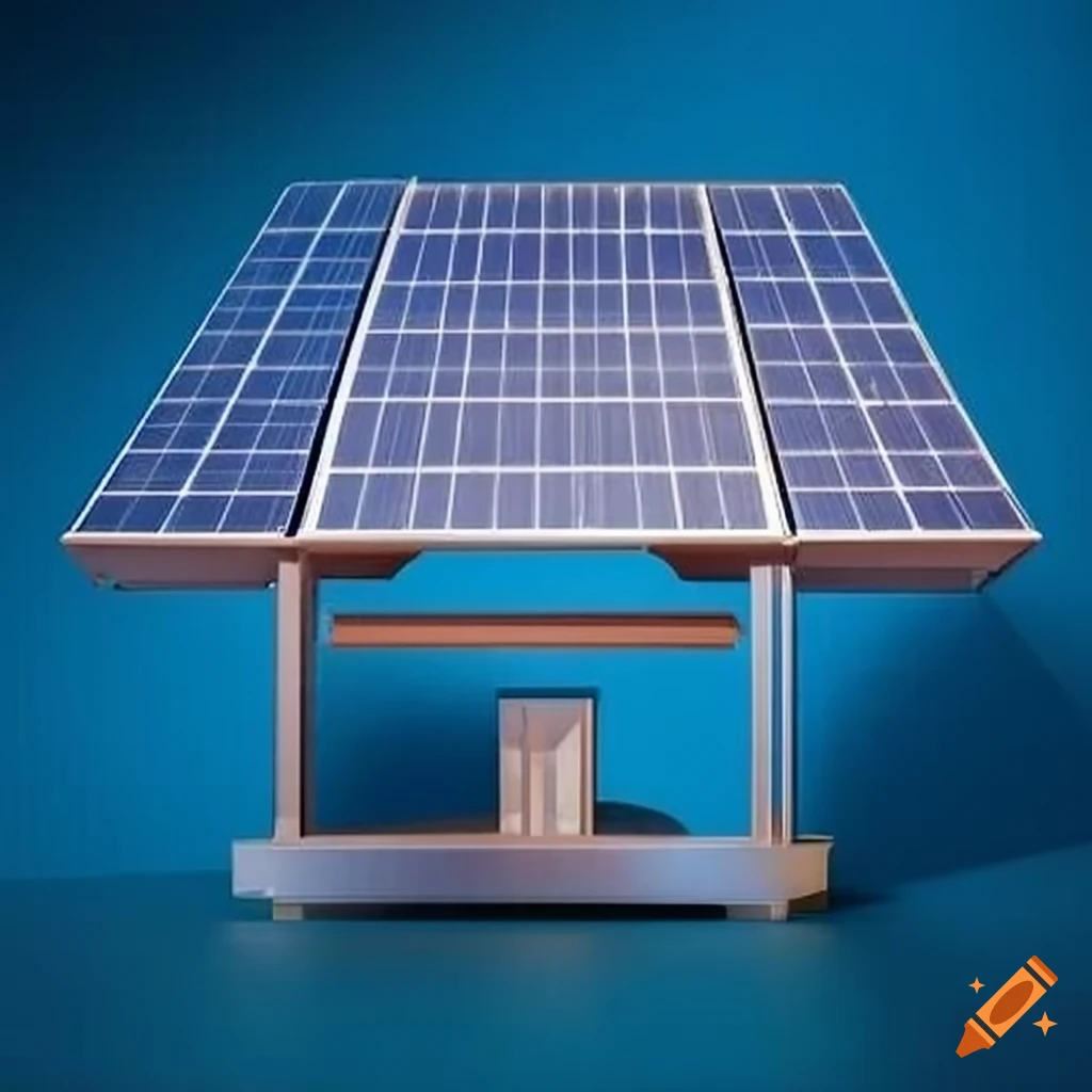 Solar structure design on Craiyon