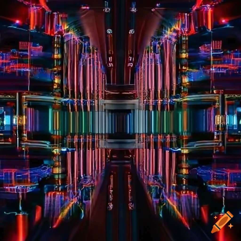 Quantum concept illustration on Craiyon