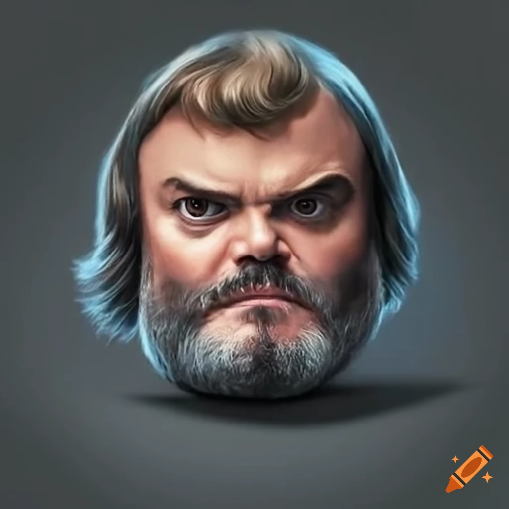 Jack black on Craiyon