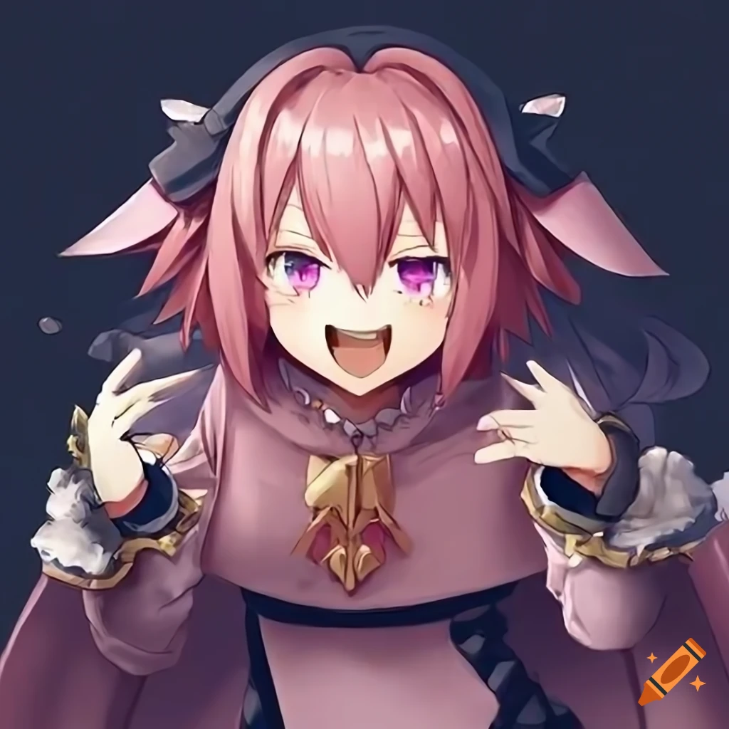 Astolfo character on Craiyon