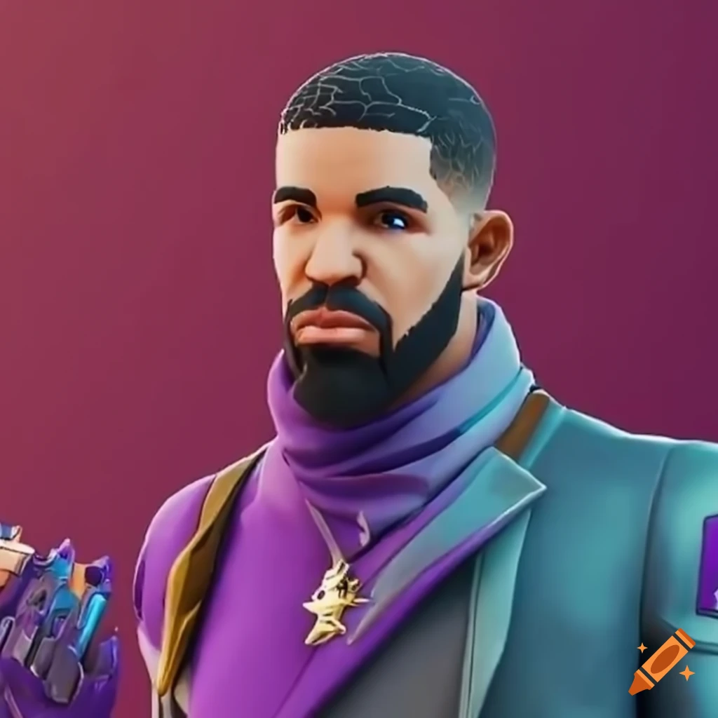 Drake As A Fortnite Character On Craiyon