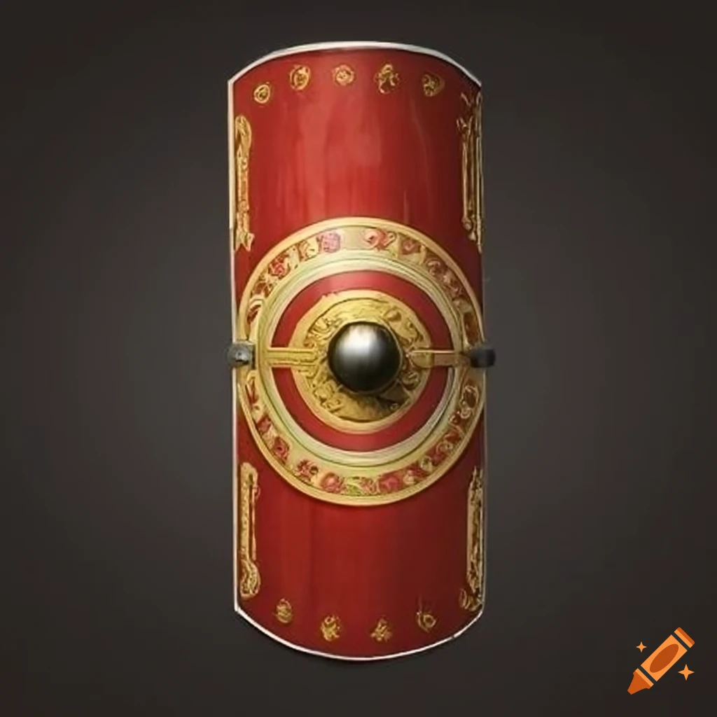 Roman shield on Craiyon