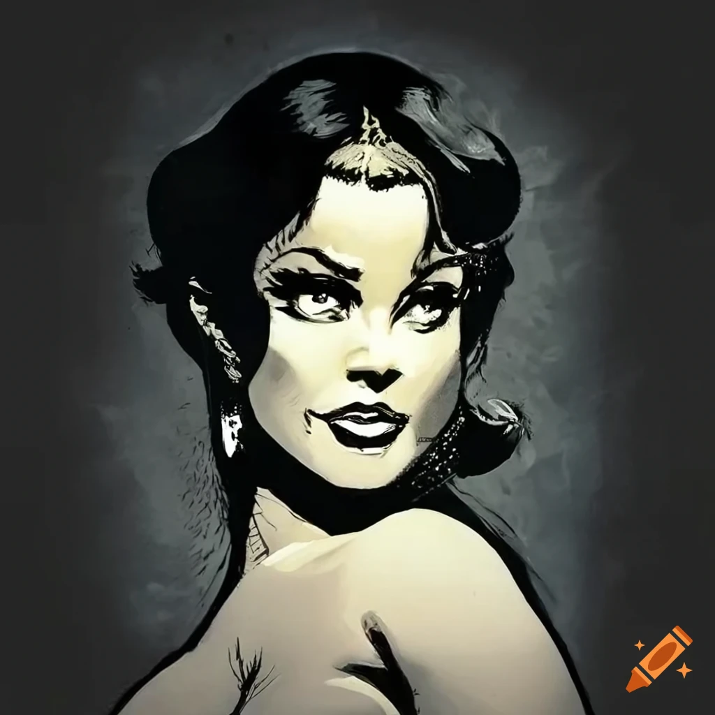 Fantasy woman in the style of frank frazetta from the seventies era on ...