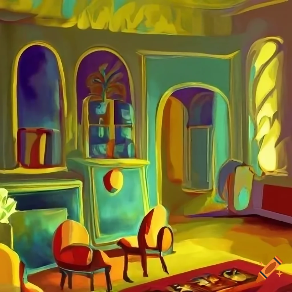 1920s parlor on Craiyon