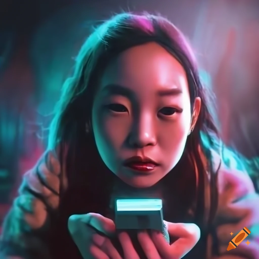 Alexis Chang in front of computer screens, captioned: 'Alexis Chang ...