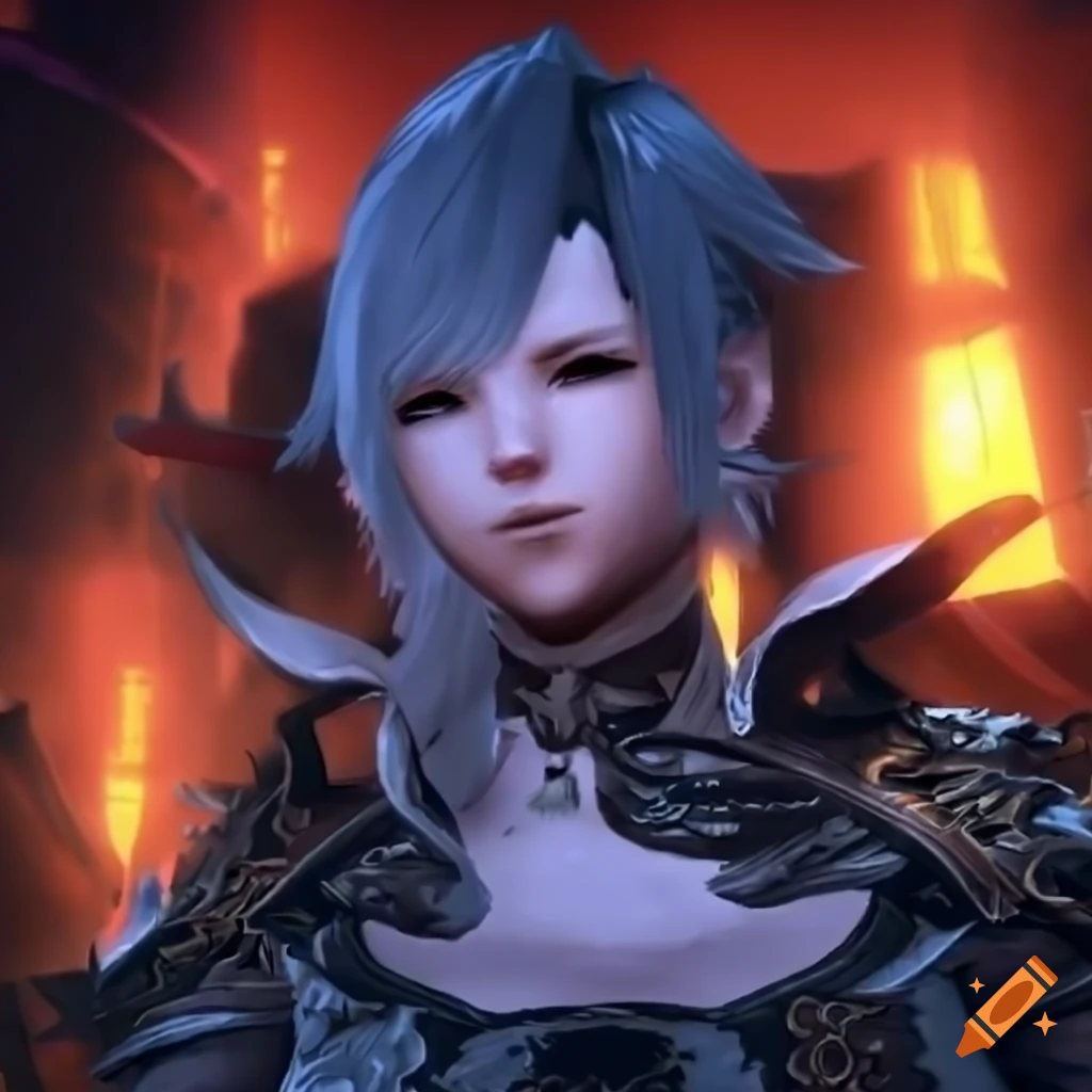 Final fantasy xiv adhd on Craiyon