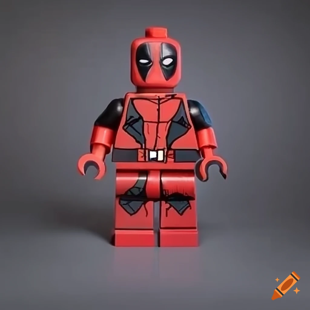 Lego deadpool character on Craiyon