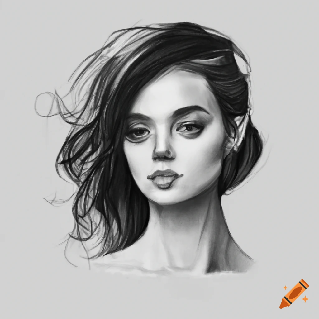 Abstract drawing on Craiyon