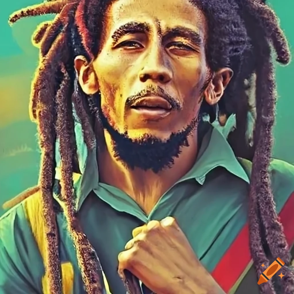 Bob marley on Craiyon