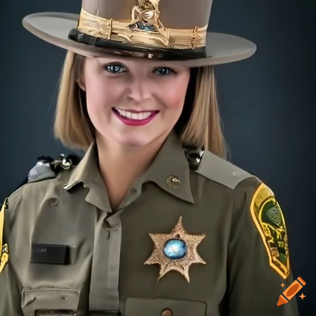 South carolina deputy sheriff girl on Craiyon