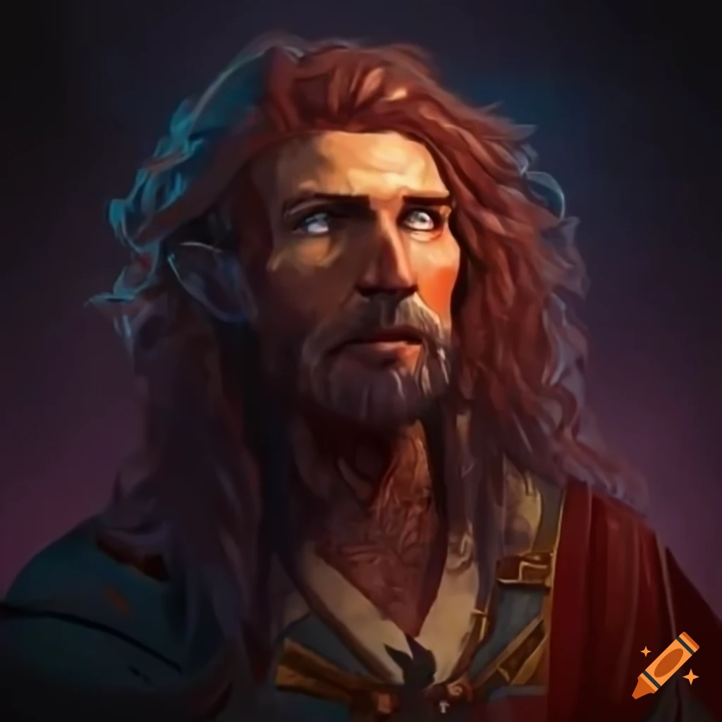 Thinking mage man emoji on Craiyon