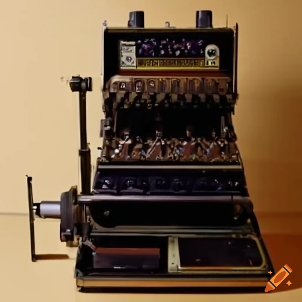 Confusing machine on Craiyon