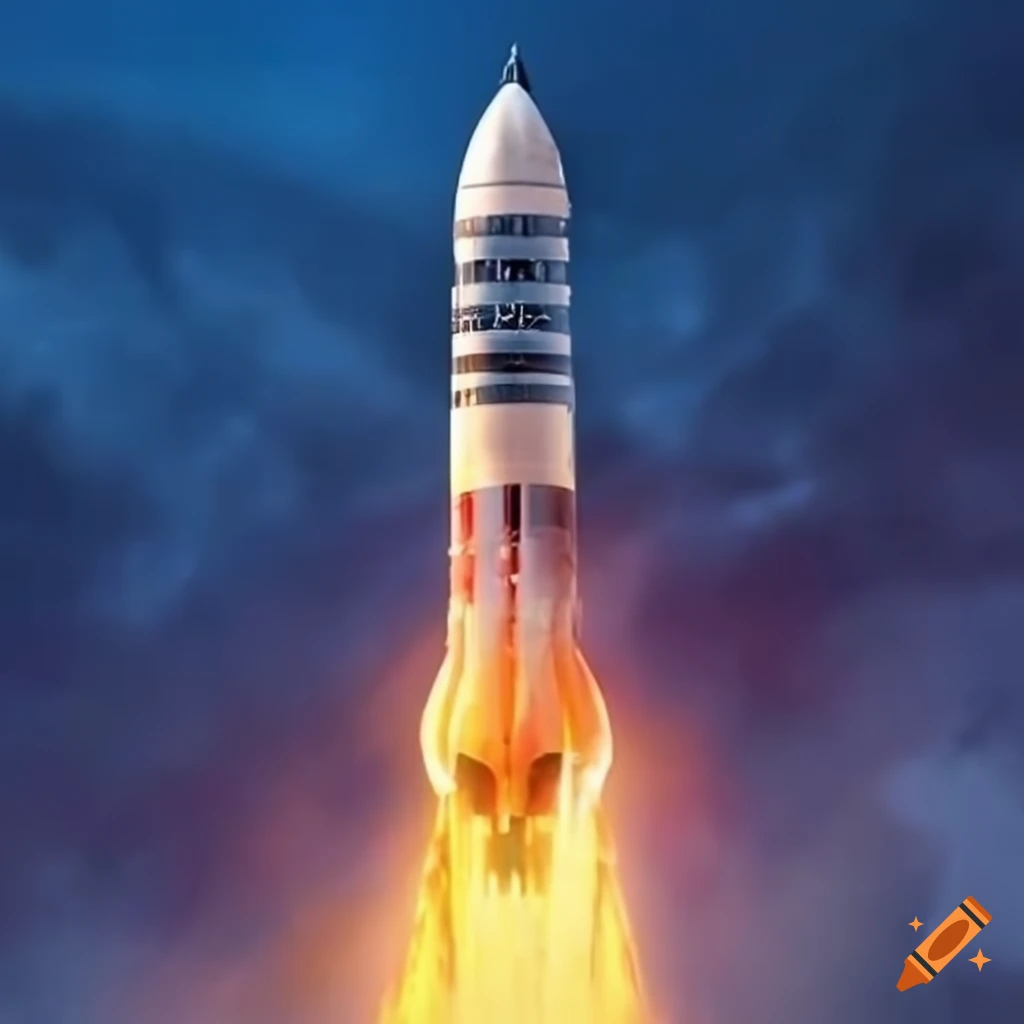 Rocket on Craiyon