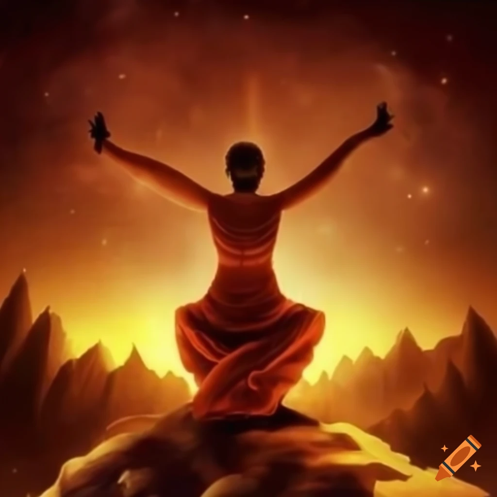 God concept representation on Craiyon