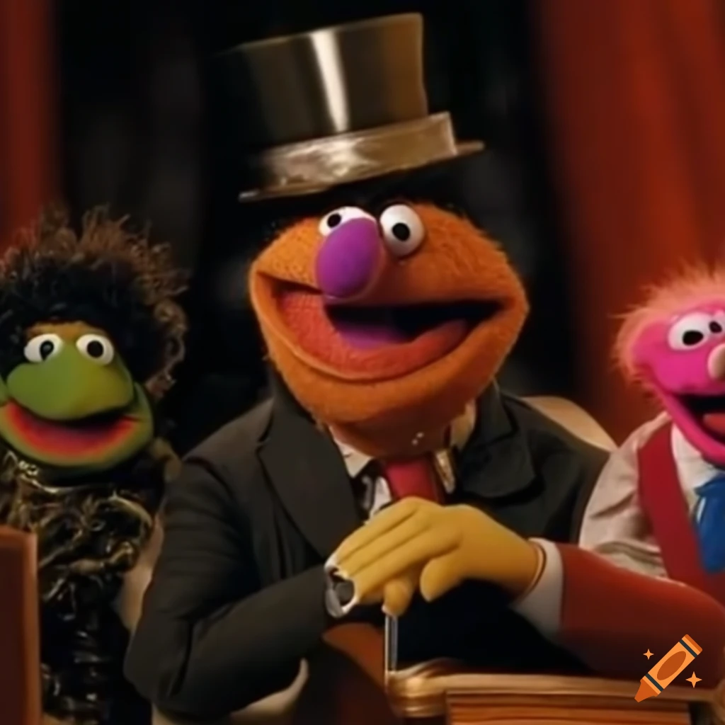 Hey muppets with crystal drugs on Craiyon