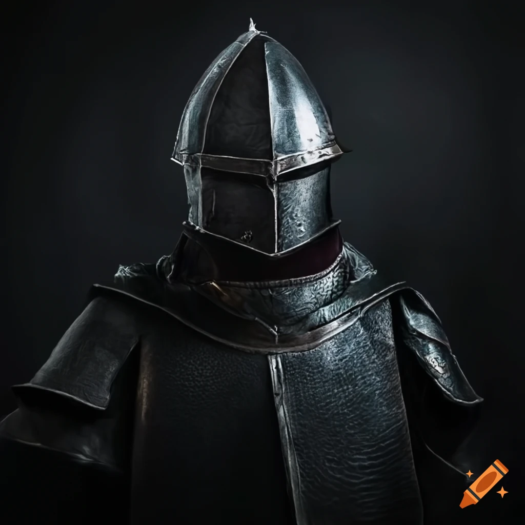 Lonely wounded knight taking a rest on Craiyon