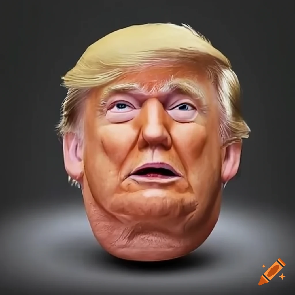 Donald trump prehistoric cave painting rock carving on Craiyon