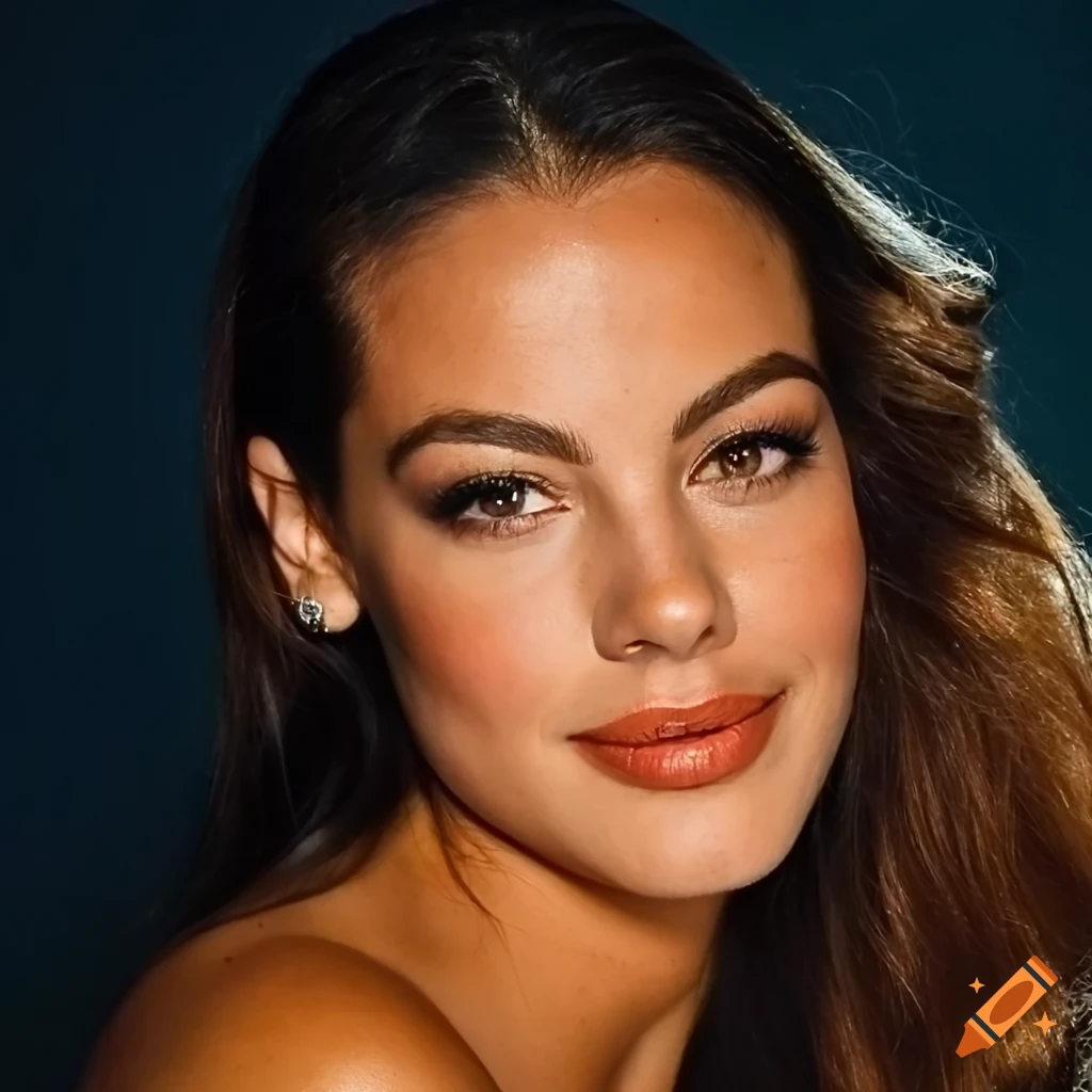 Close-up high definition studio portrait with amplified contrast on ...