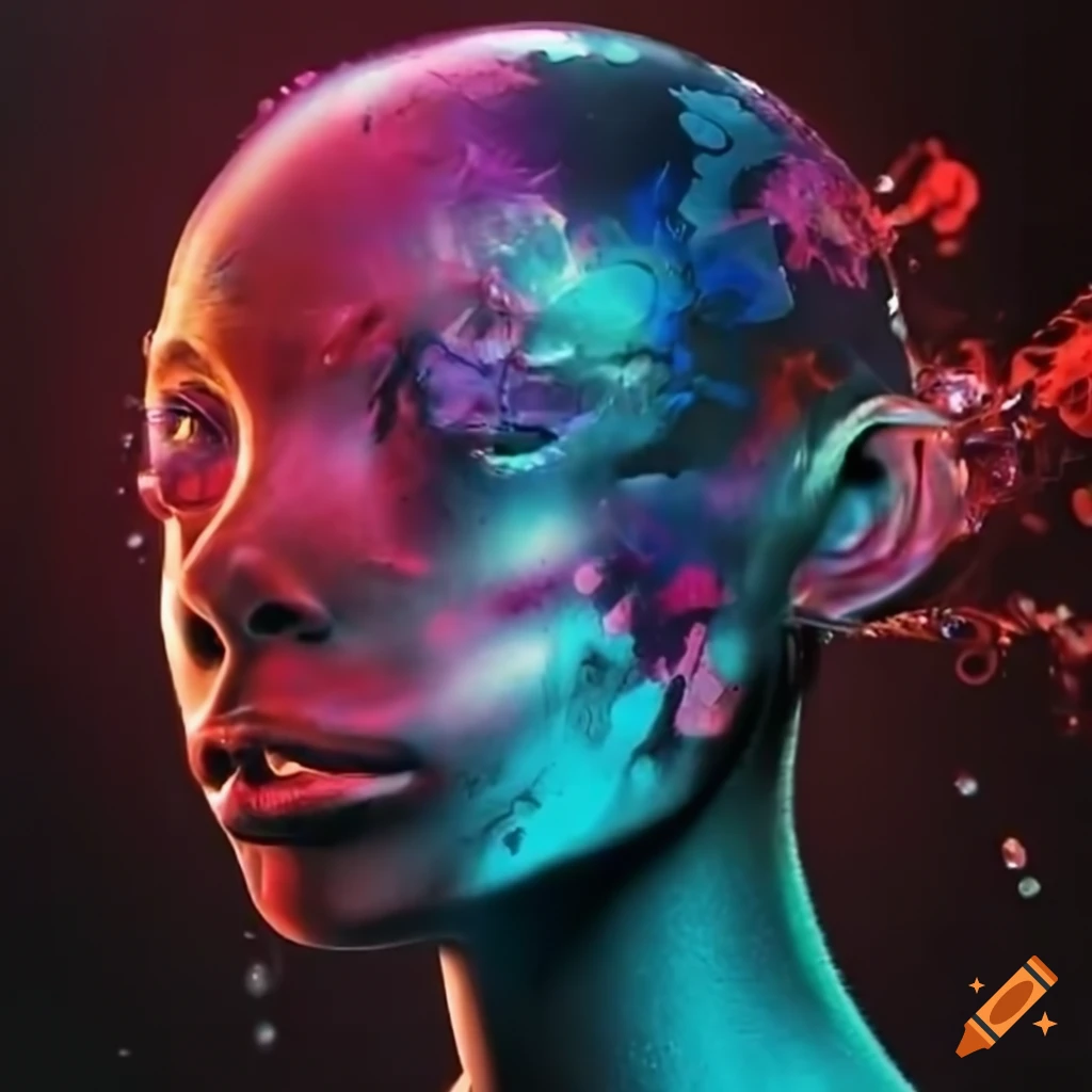 Abstract effects on Craiyon