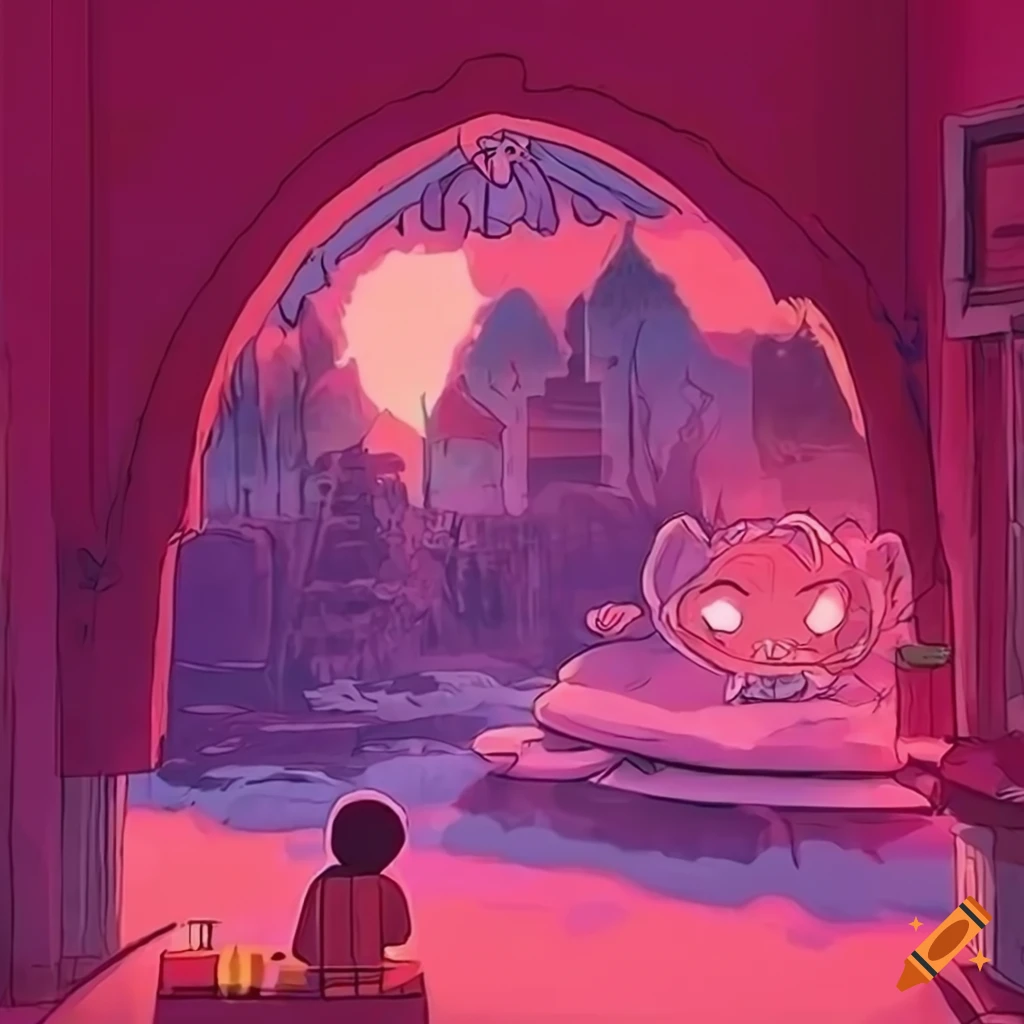 Lo-fi album cover with a cute and artistic design on Craiyon