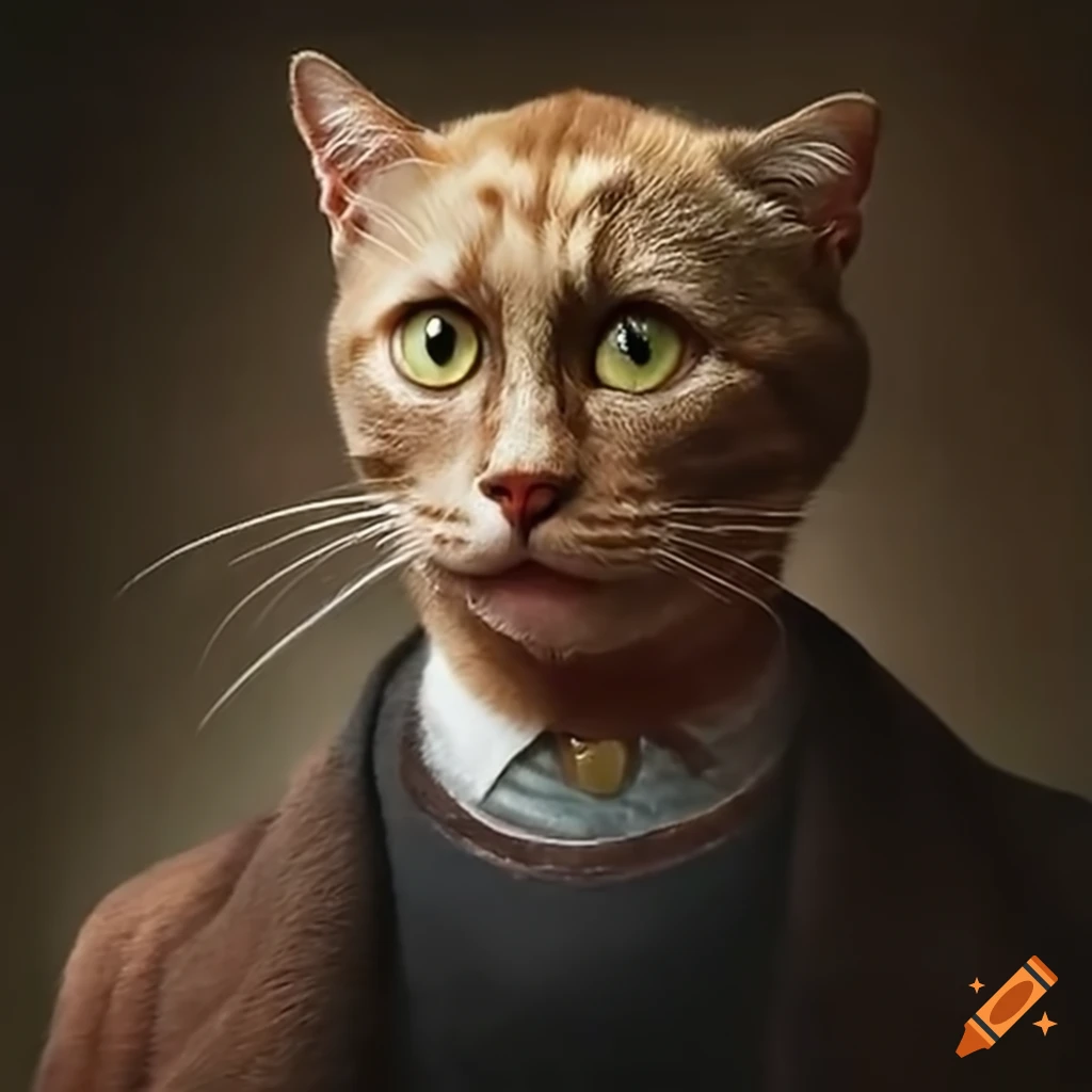 Vladimir putin as the cat named church in the novel pet sematary on Craiyon