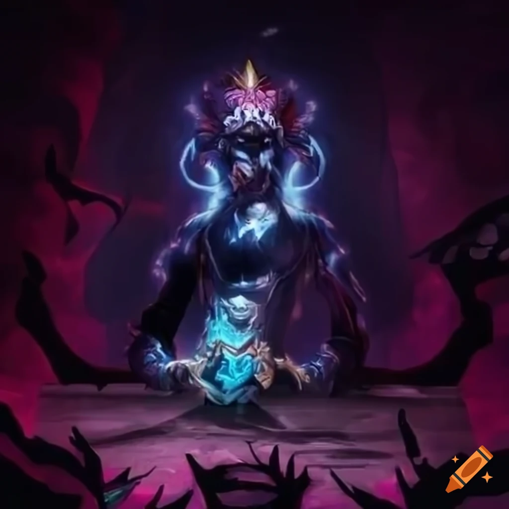 Videogame god character on Craiyon